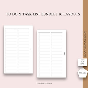 Printable to Do List, Daily to Do List, Personal Planner Inserts, to Do ...
