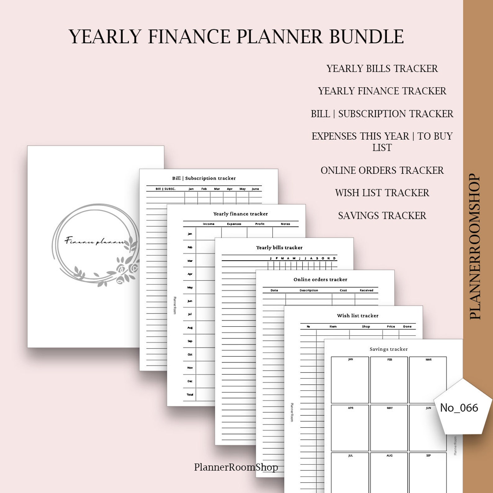 Printable Financial Planner Budget Planner Money Planner - Etsy