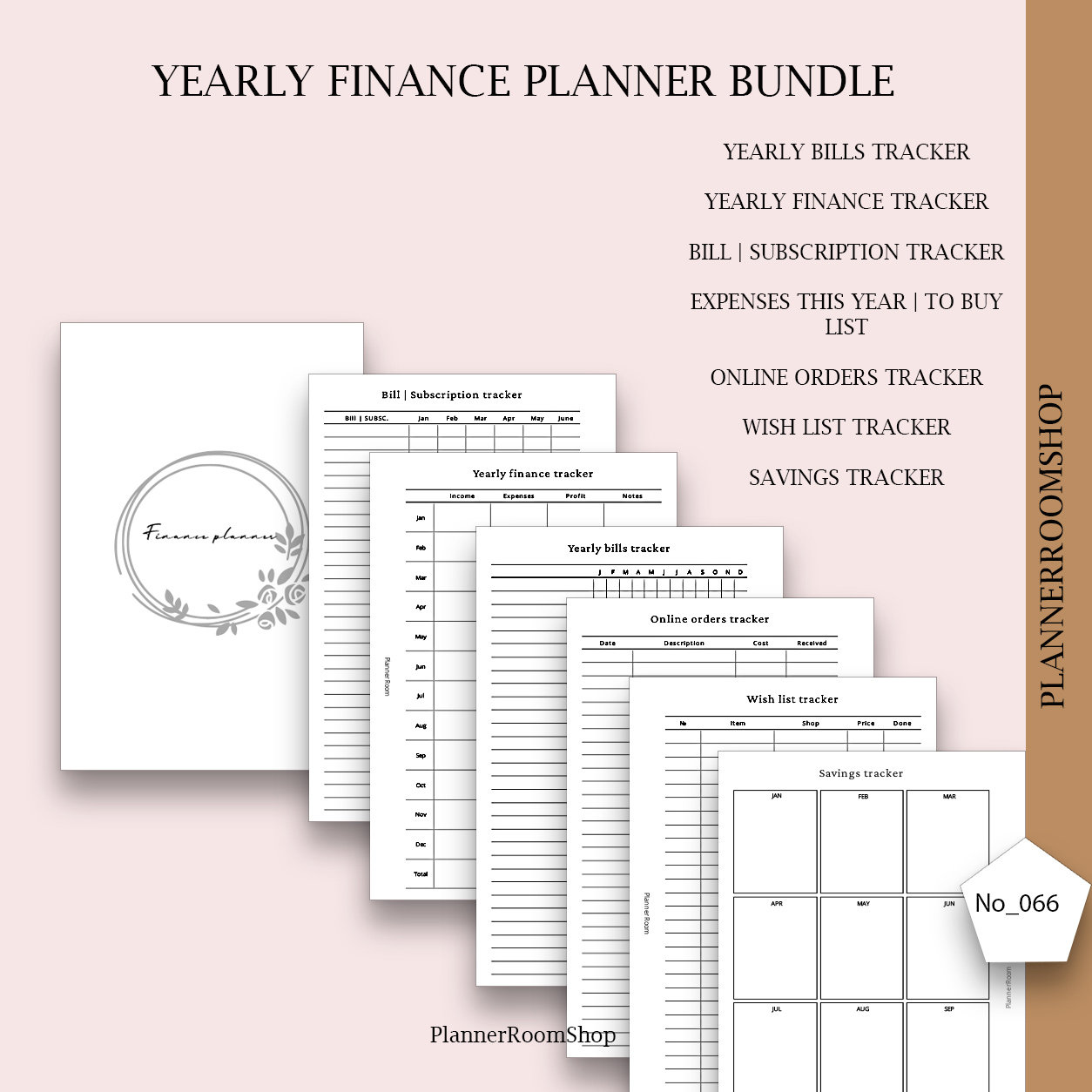 Printable Financial Planner Budget Planner Money Planner - Etsy