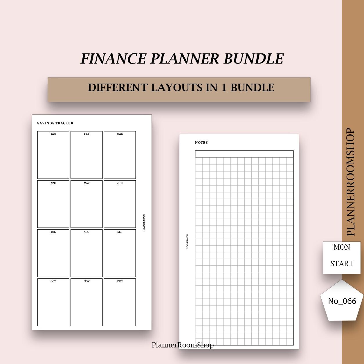 Printable Financial Planner, Budget Planner, Money Planner, Personal ...