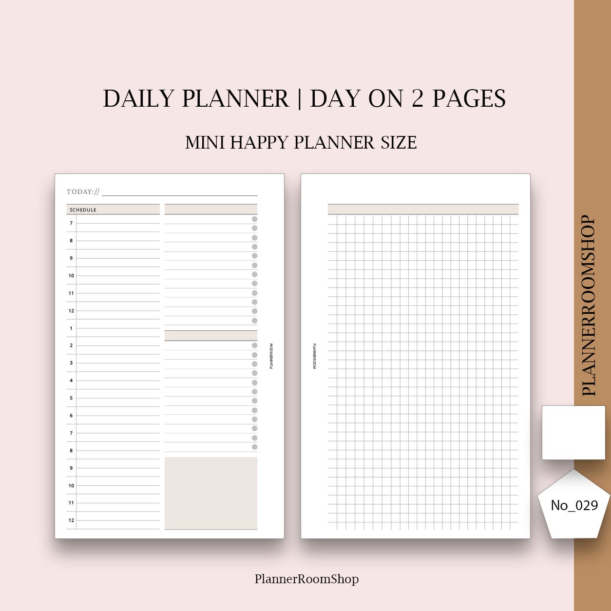 Happy Planner Mini Dashboard Layout Printable Insert, Mini Happy ...