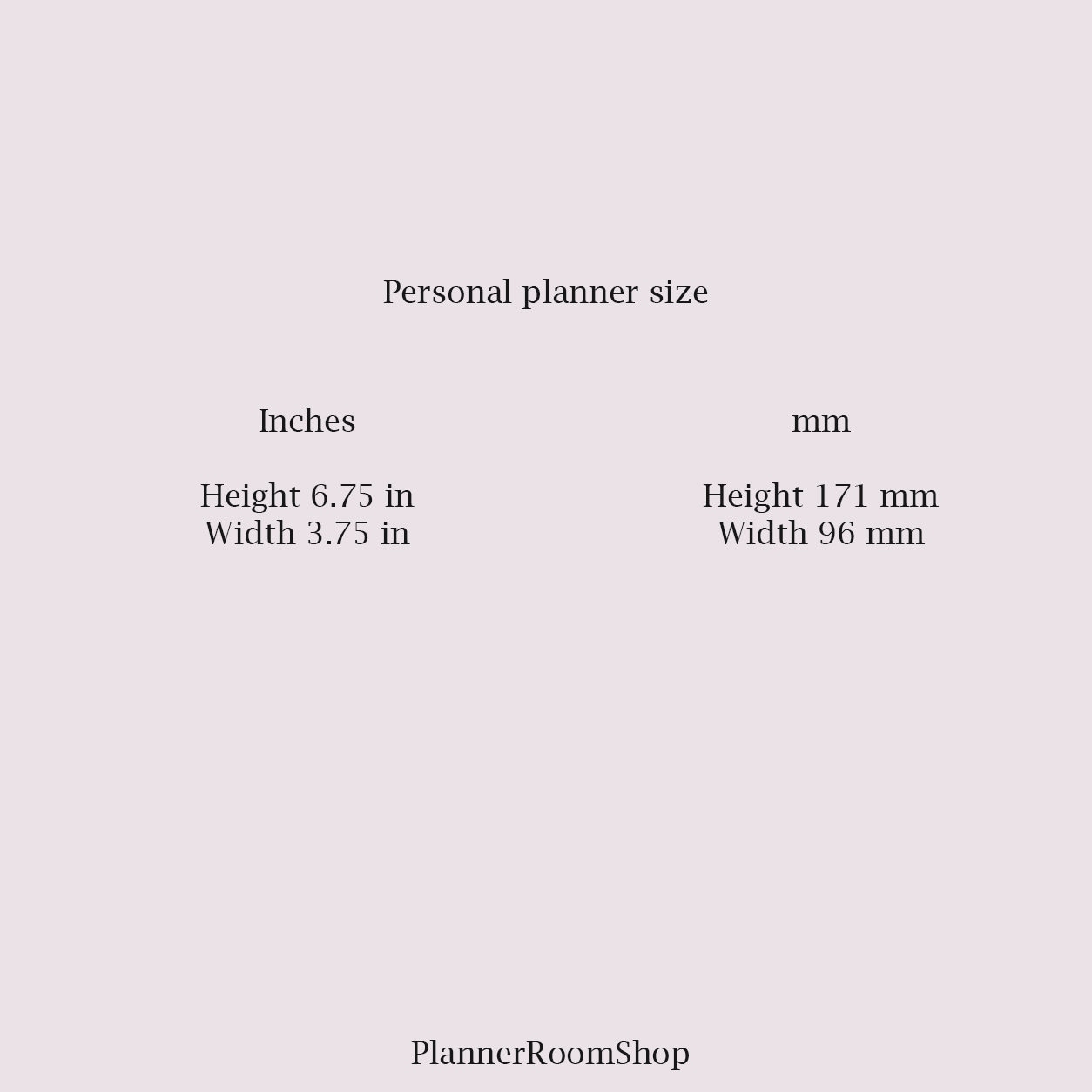 Printable Notes Inserts | Personal Planner Size | Notes Grid Layout ...
