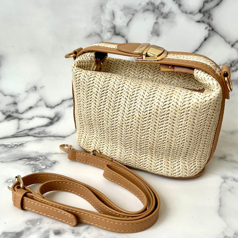 Wicker Handbag - Etsy