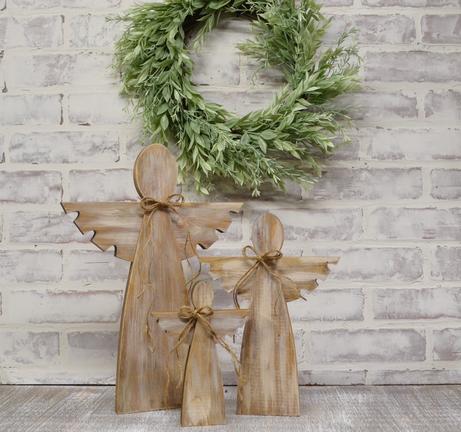 Christmas Angels...primitive Angels...rustic Angels...christmas Decor ...