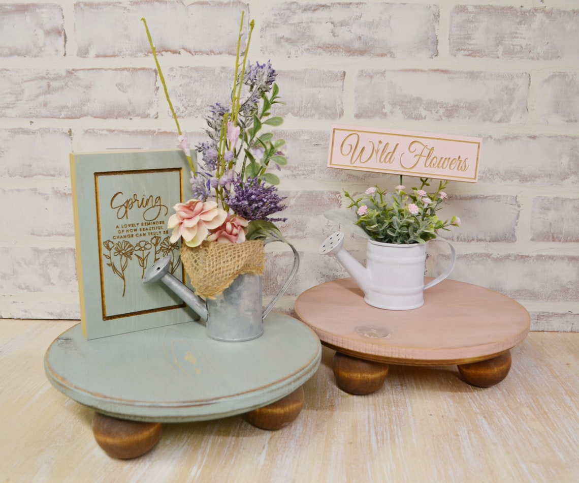 Pink Riser...blue Riser...farmhouse Wood Riser...farmhouse - Etsy