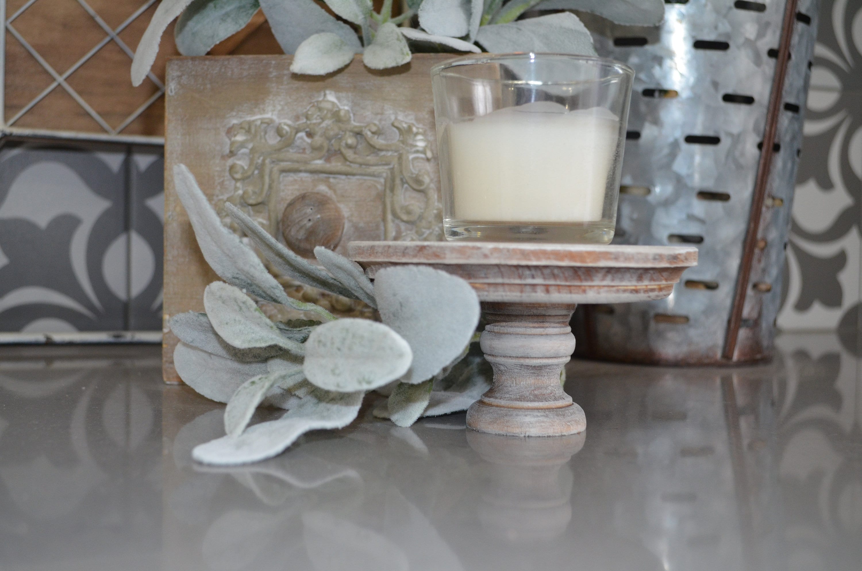 Weathered Wood Riser...Mini Riser...Farmhouse Decor...Wood | Etsy