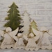 Wood Angels...personalized Christmas Angels...engraved Angels...rustic ...