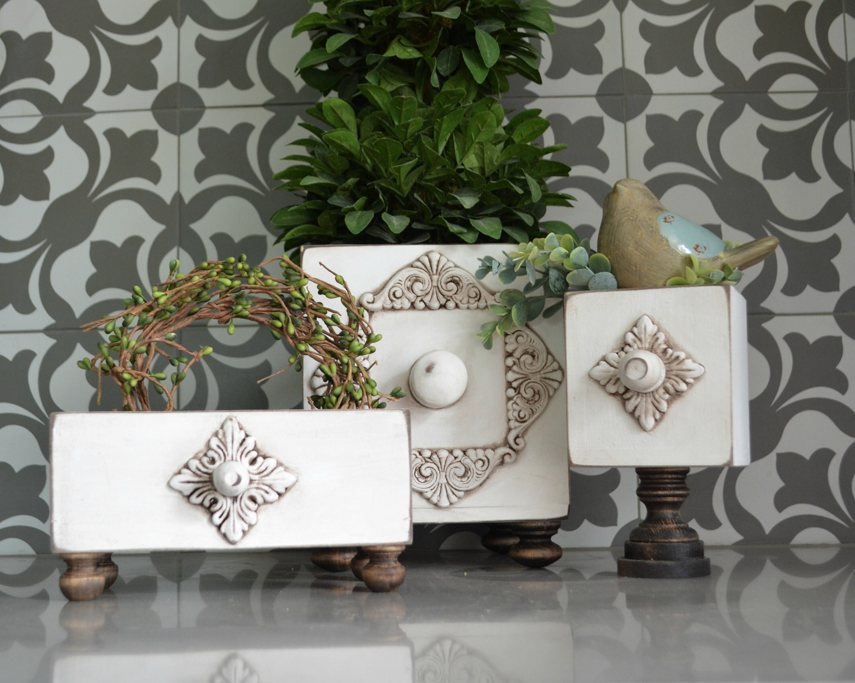 Farmhouse Decorative Boxes...wood Boxes...farmhouse - Etsy