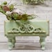 Decorative Farmhouse Box...farmhouse Caddy...green Deco Box...home ...