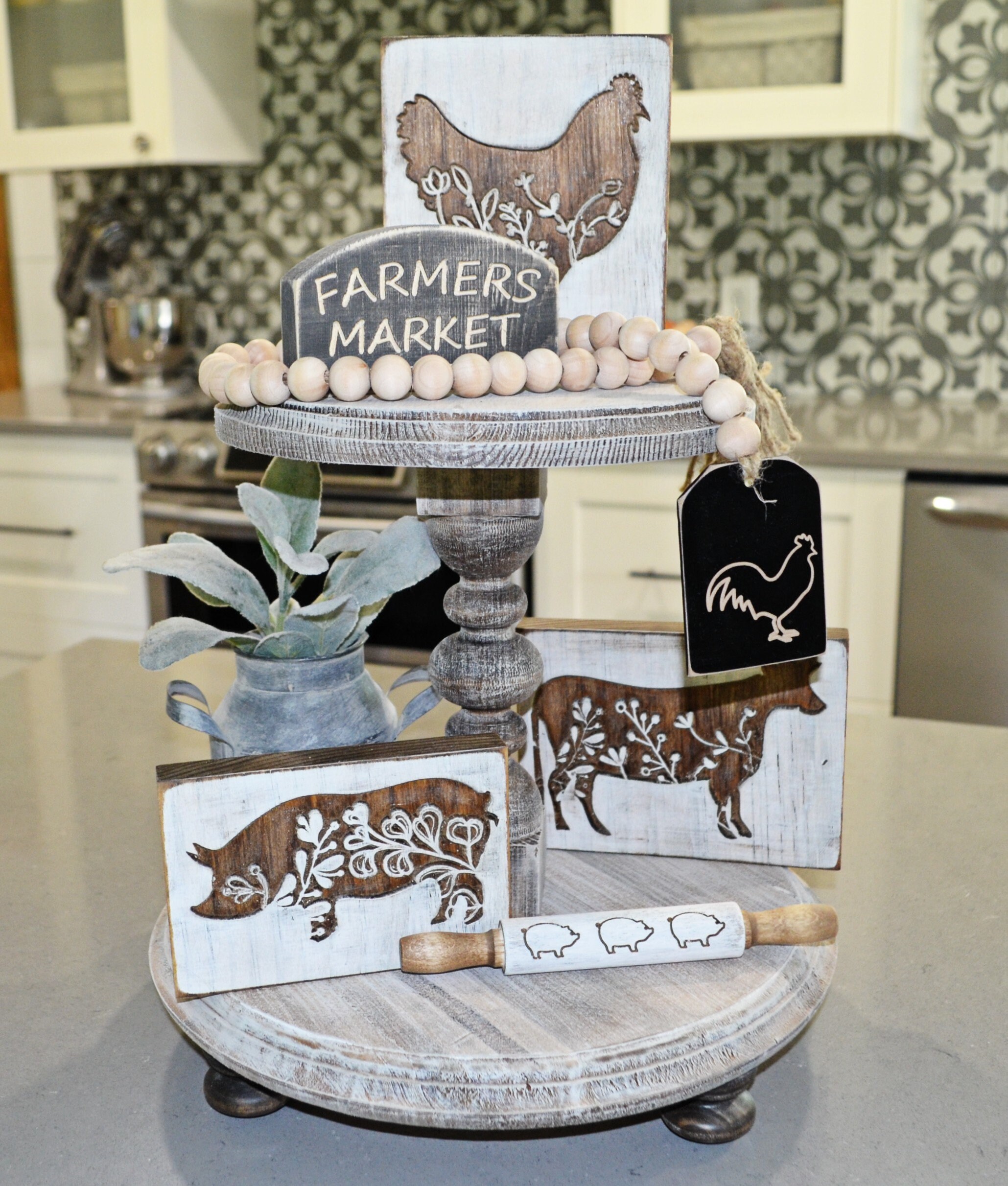 Farmhouse Tiered Tray Decor...farm Bundle...farmers | Etsy