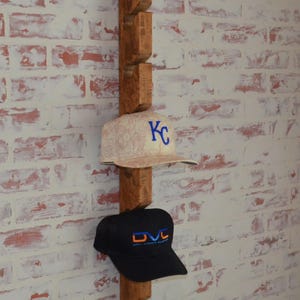 Custom Wall Mounted Baseball Cap Holder...hat Holder...hat Rack ...