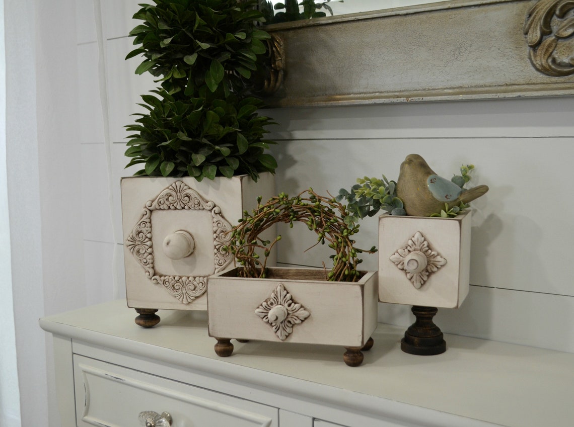Farmhouse Decorative Boxes...wood Boxes...farmhouse - Etsy