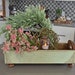 Green Farmhouse Caddy...wood Caddy...farmhouse Centerpiece...caddy With ...
