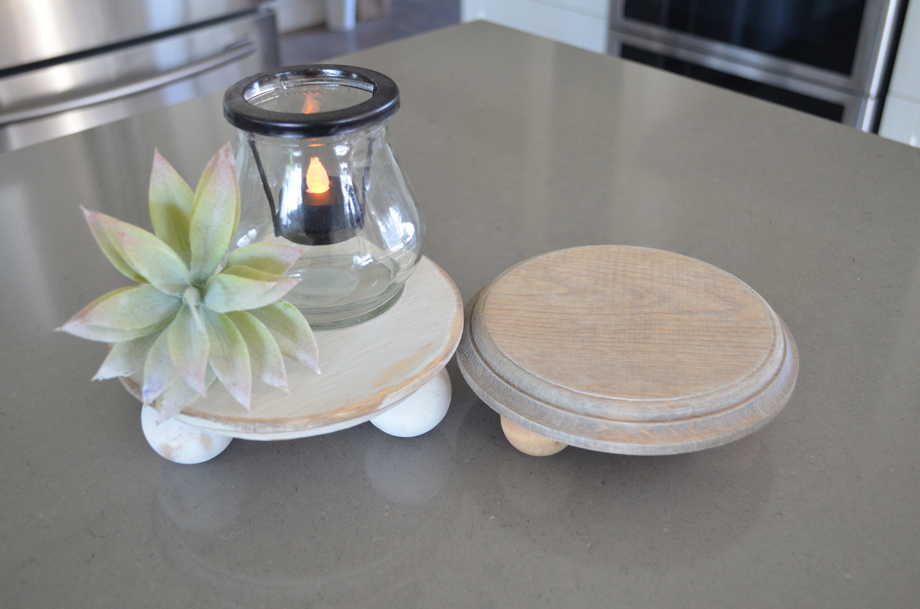 Set of Two Handmade Wood Riser...wood Stands...farmhouse Wood - Etsy