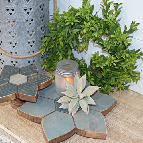 Set of Two Handmade Wood Riser...farmhouse Wood - Etsy