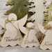 Wood Angels...personalized Christmas Angels...engraved Angels...rustic ...