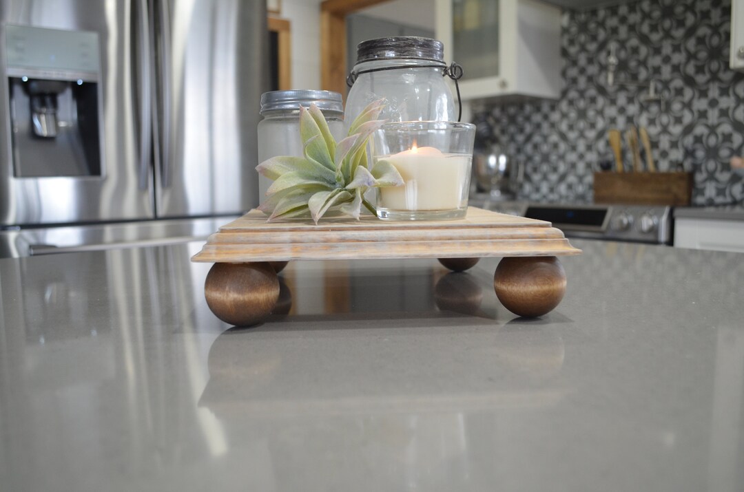 Square Wood Riser...farmhouse Decor...wood Stand...farmhouse Riser ...