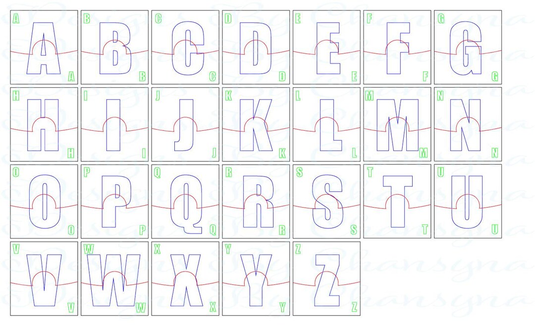 Alphabet Puzzle SVG File - Etsy