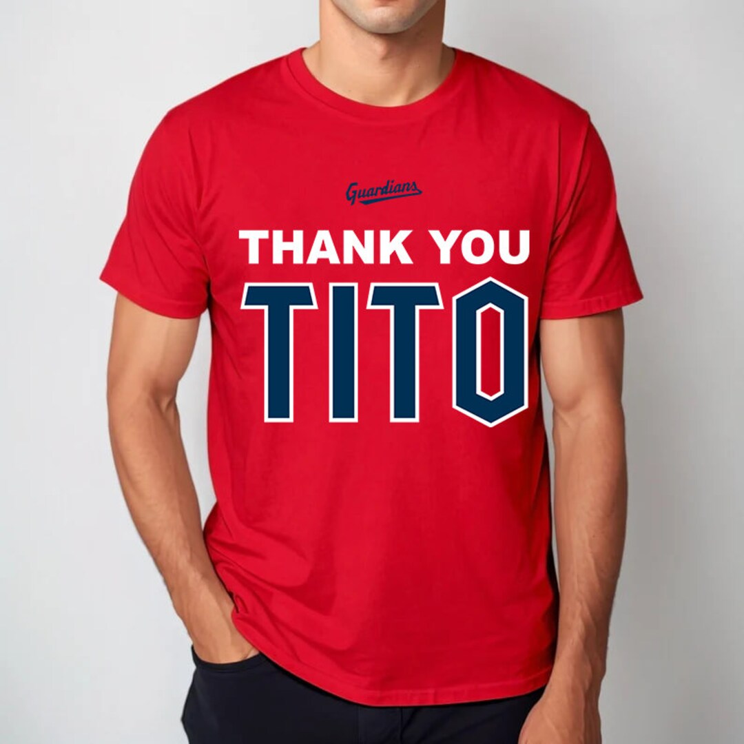 Cleveland Guardians Thank You Tito Shirt - Etsy