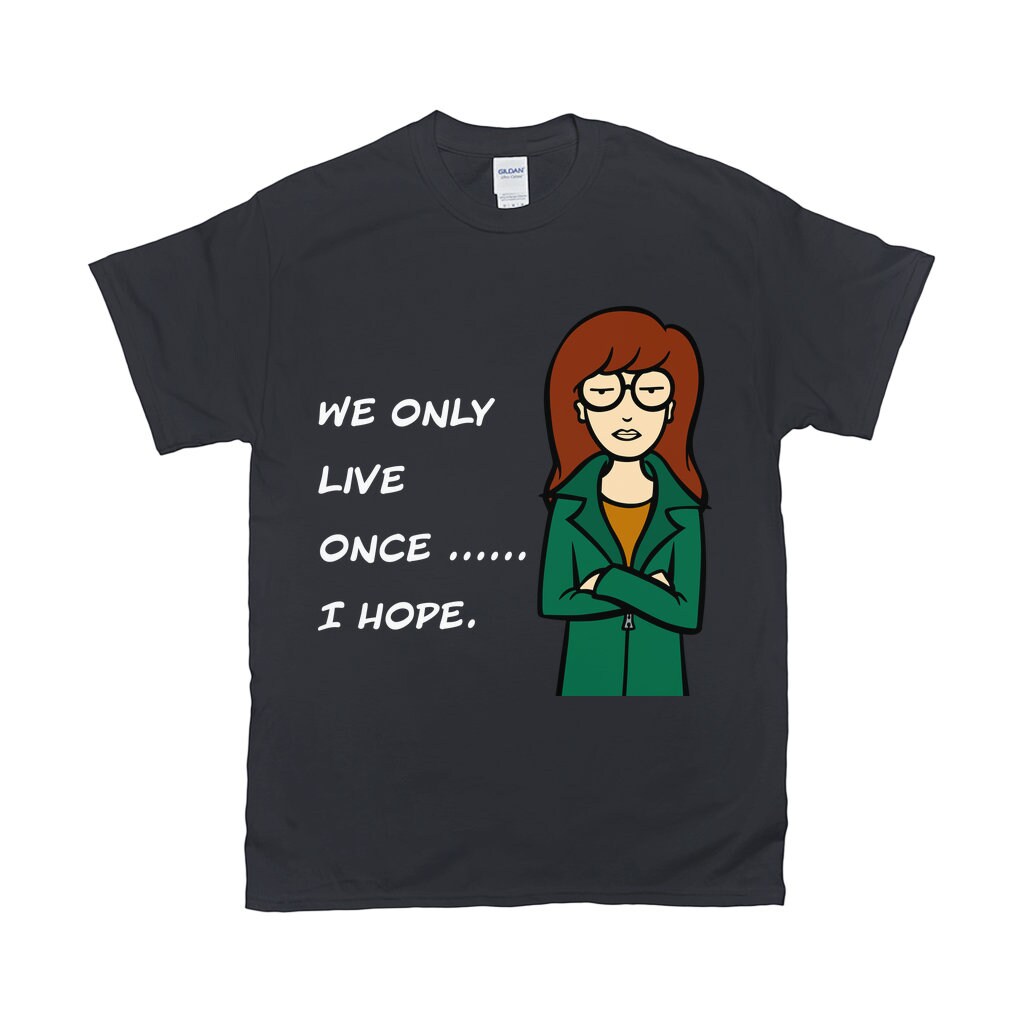 DARIA SARCASM SHIRT / Mtv 90s Show - Sick and Sad World / Parody ...