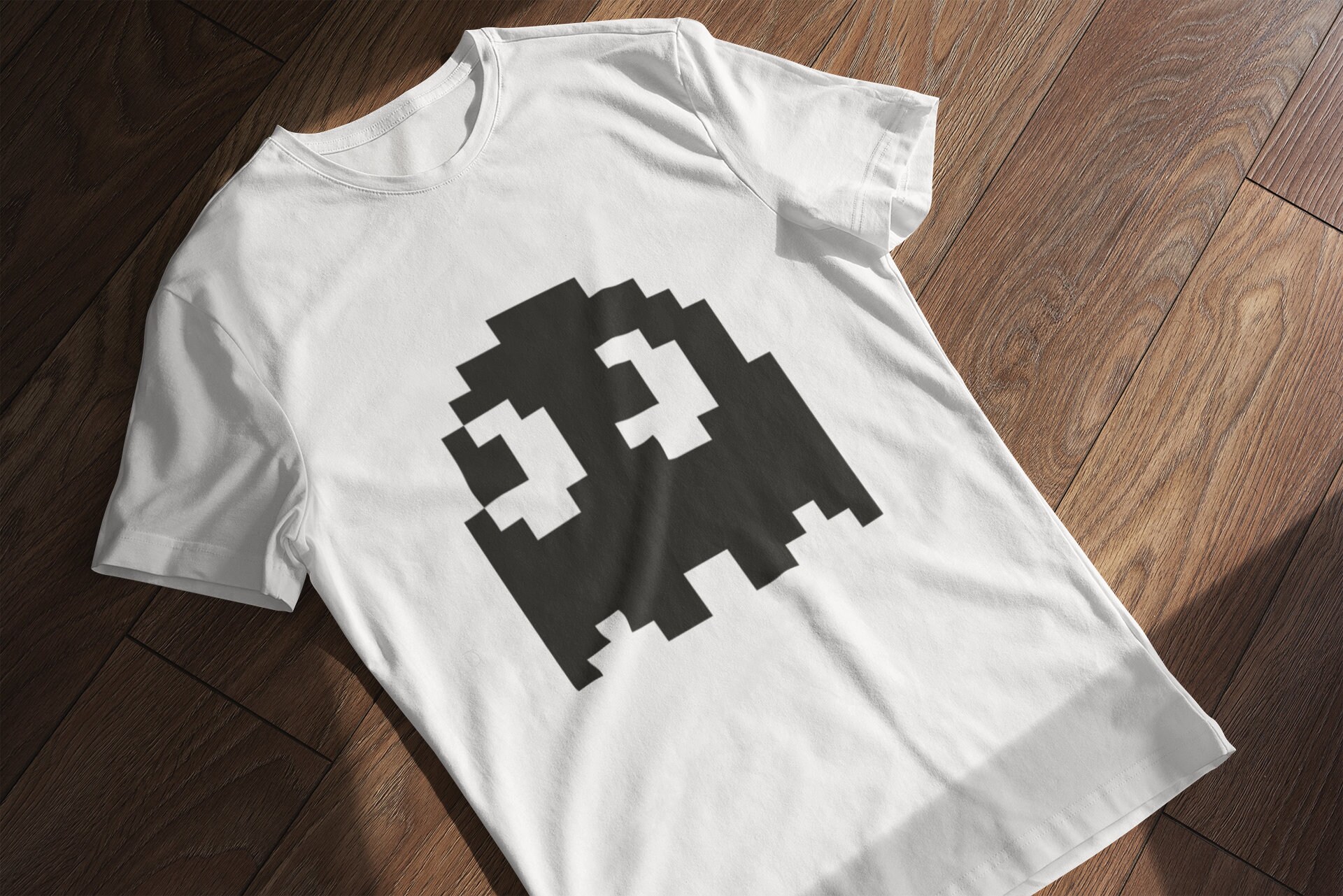 PAC MAN SHIRT / Pac Man Ghost T-shirt / Video Games, Gaming, Arcade ...
