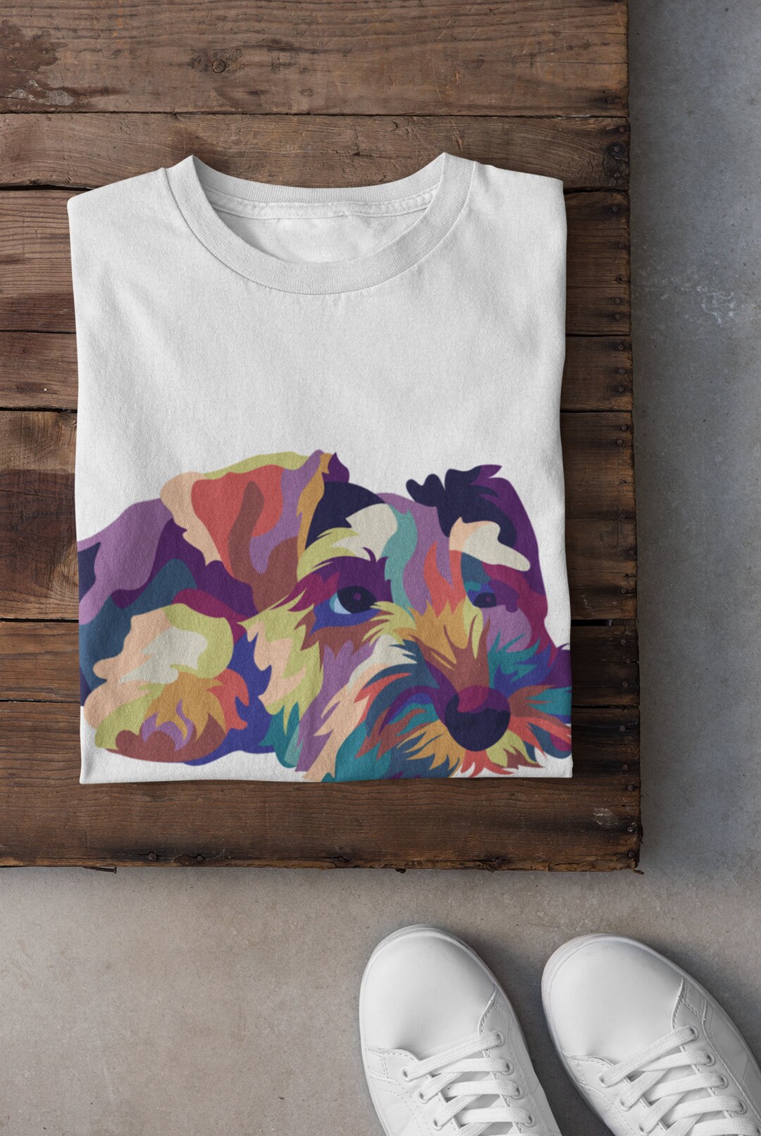 MINIATURE SCHNAUZER T-SHIRT / Dog Owners and Pet Lovers Gifts / Pop Art ...