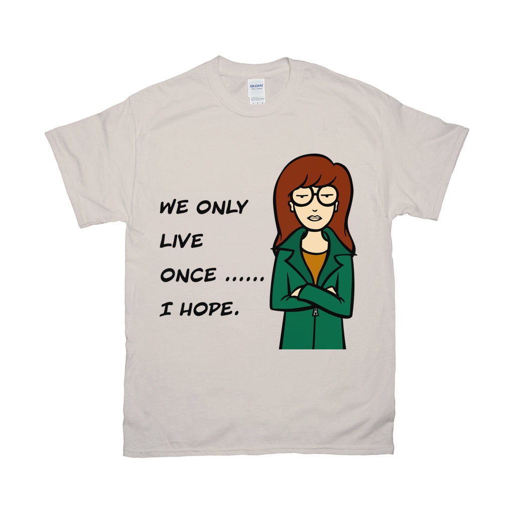 DARIA SARCASM SHIRT / Mtv 90s Show - Sick and Sad World / Parody ...