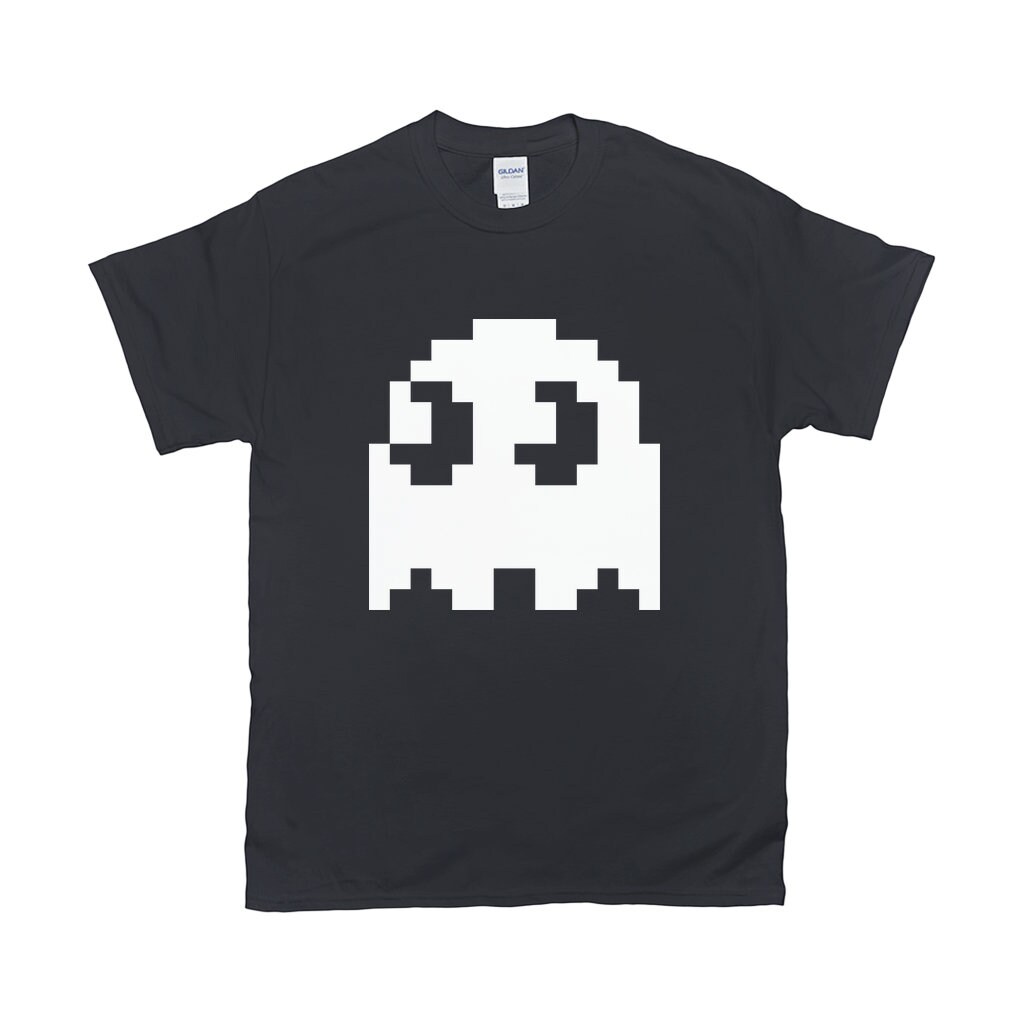PAC MAN SHIRT / Pac Man Ghost T-shirt / Video Games, Gaming, Arcade ...