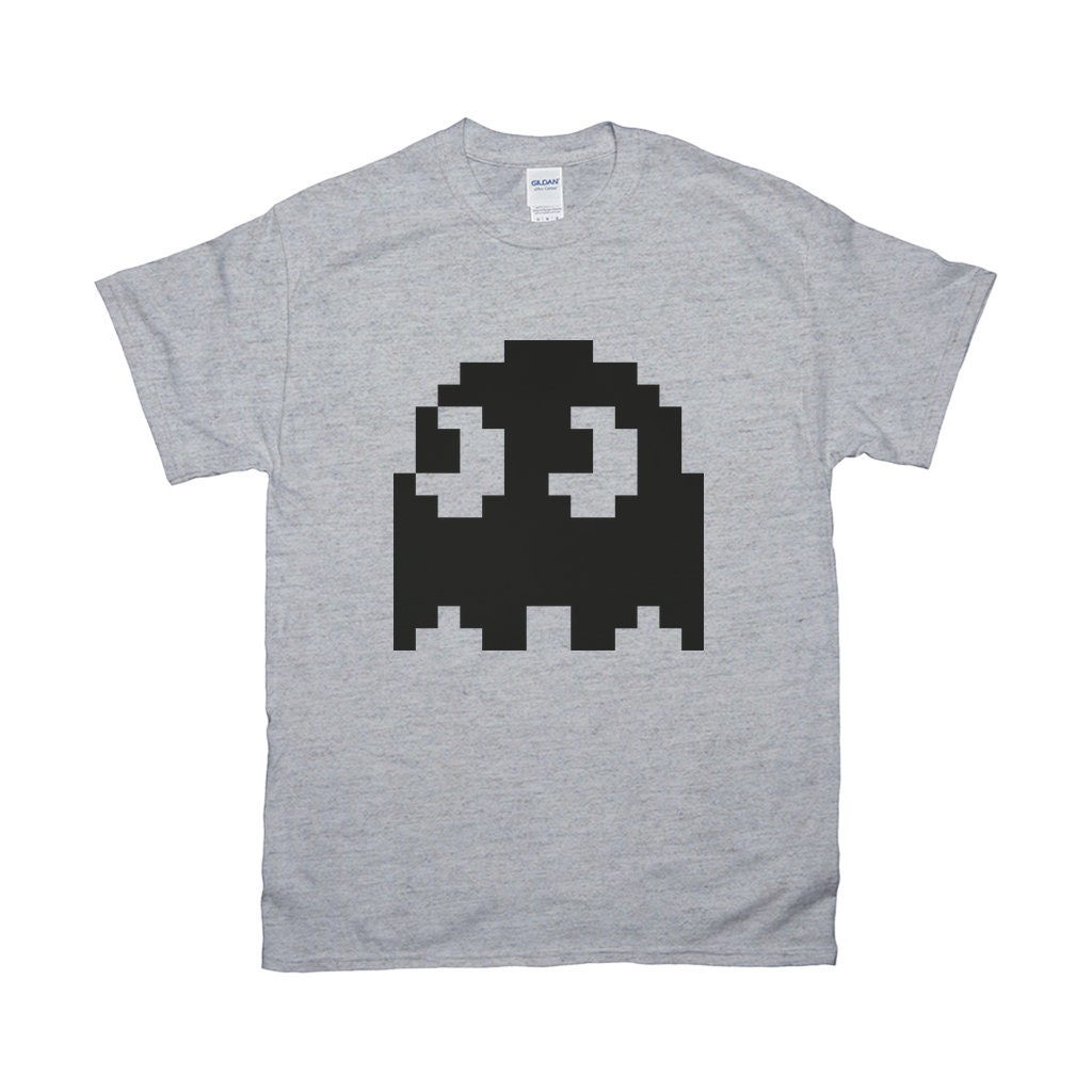 PAC MAN SHIRT / Pac Man Ghost T-shirt / Video Games Gaming - Etsy