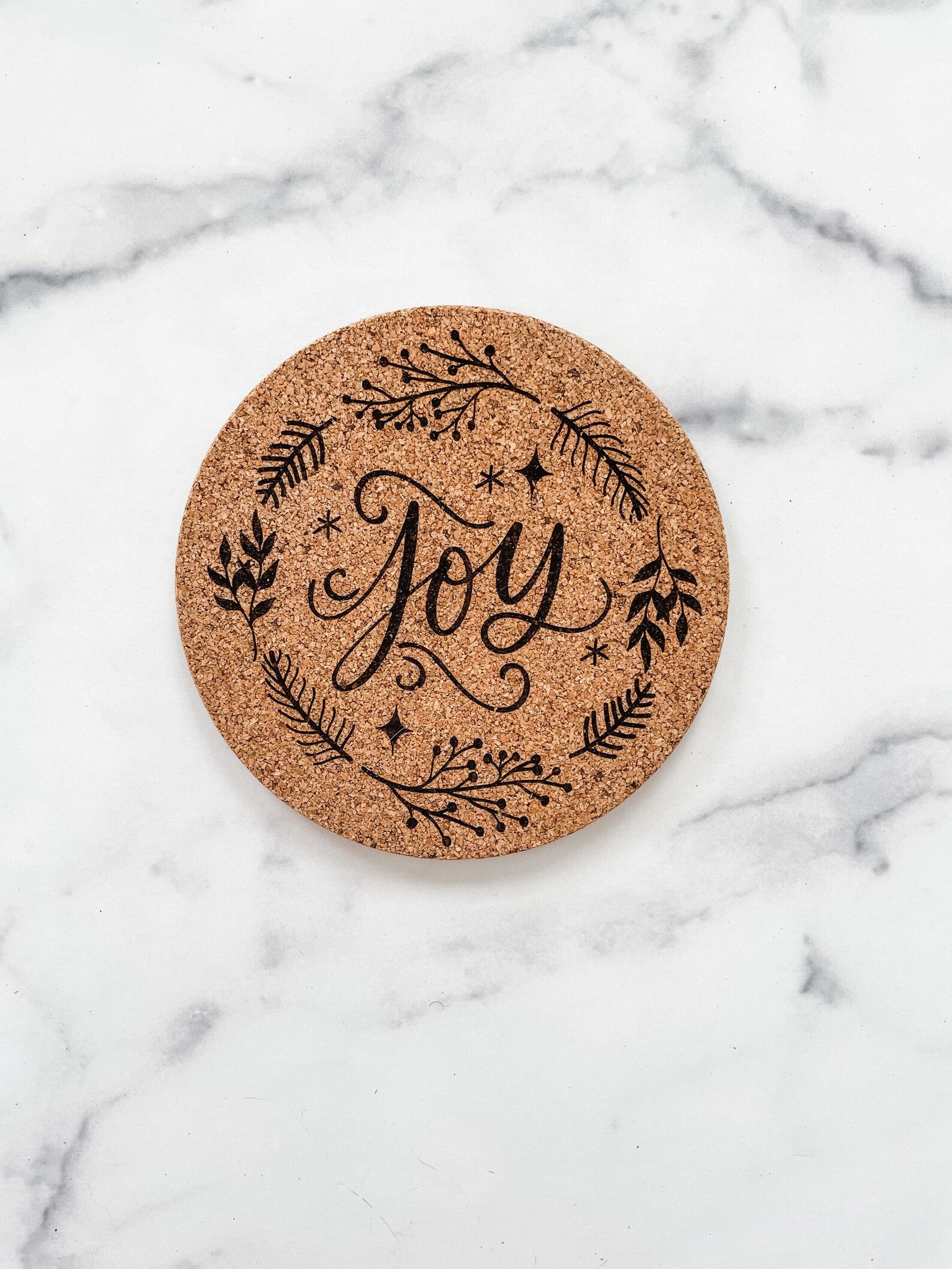 Christmas Engraved Cork Trivets, Cooking Gifts for Her, Housewarming ...