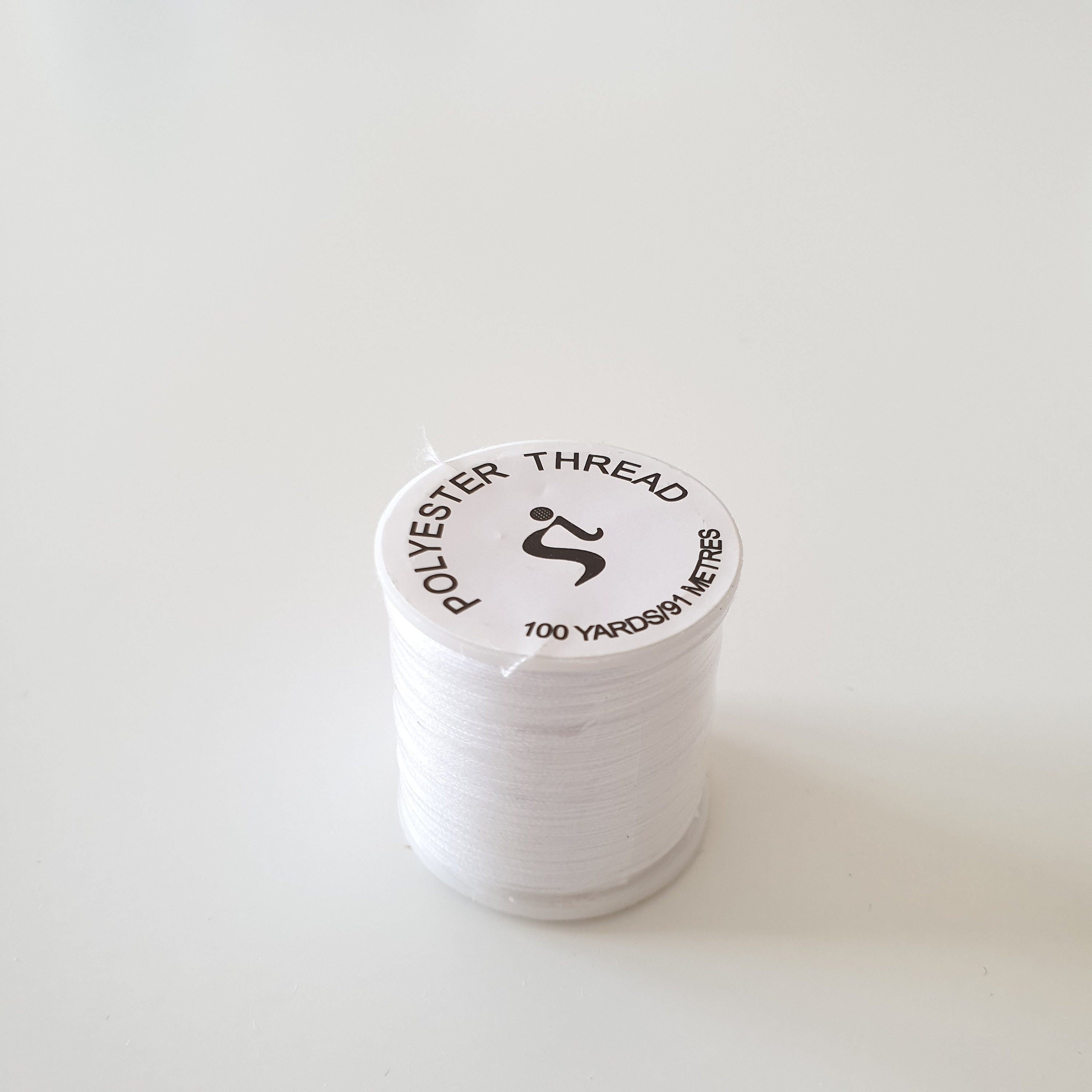 White Polyester Sewing Thread 100 Yards Si Sewing Thread Pack of Four 4 ...