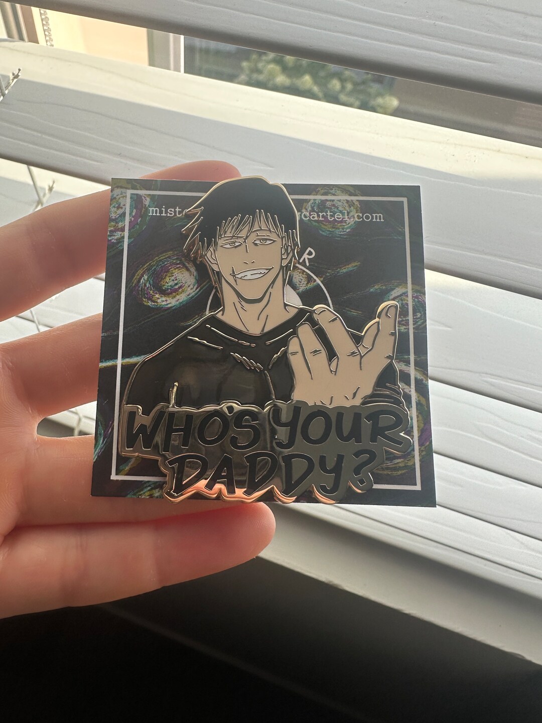 Daddy Toji Enamel Pin Etsy