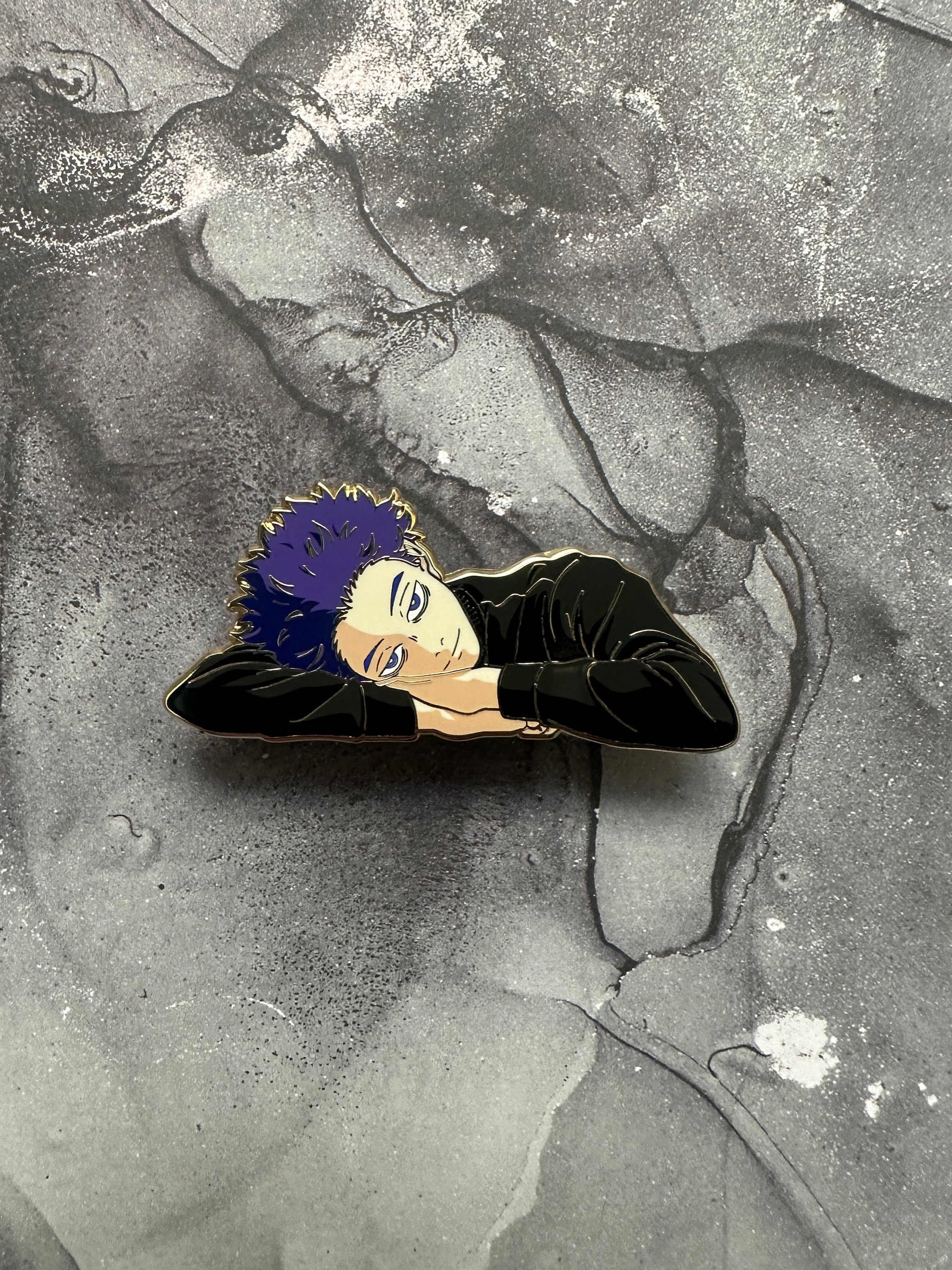 Sleepy Hero Boy Enamel Pin - Etsy