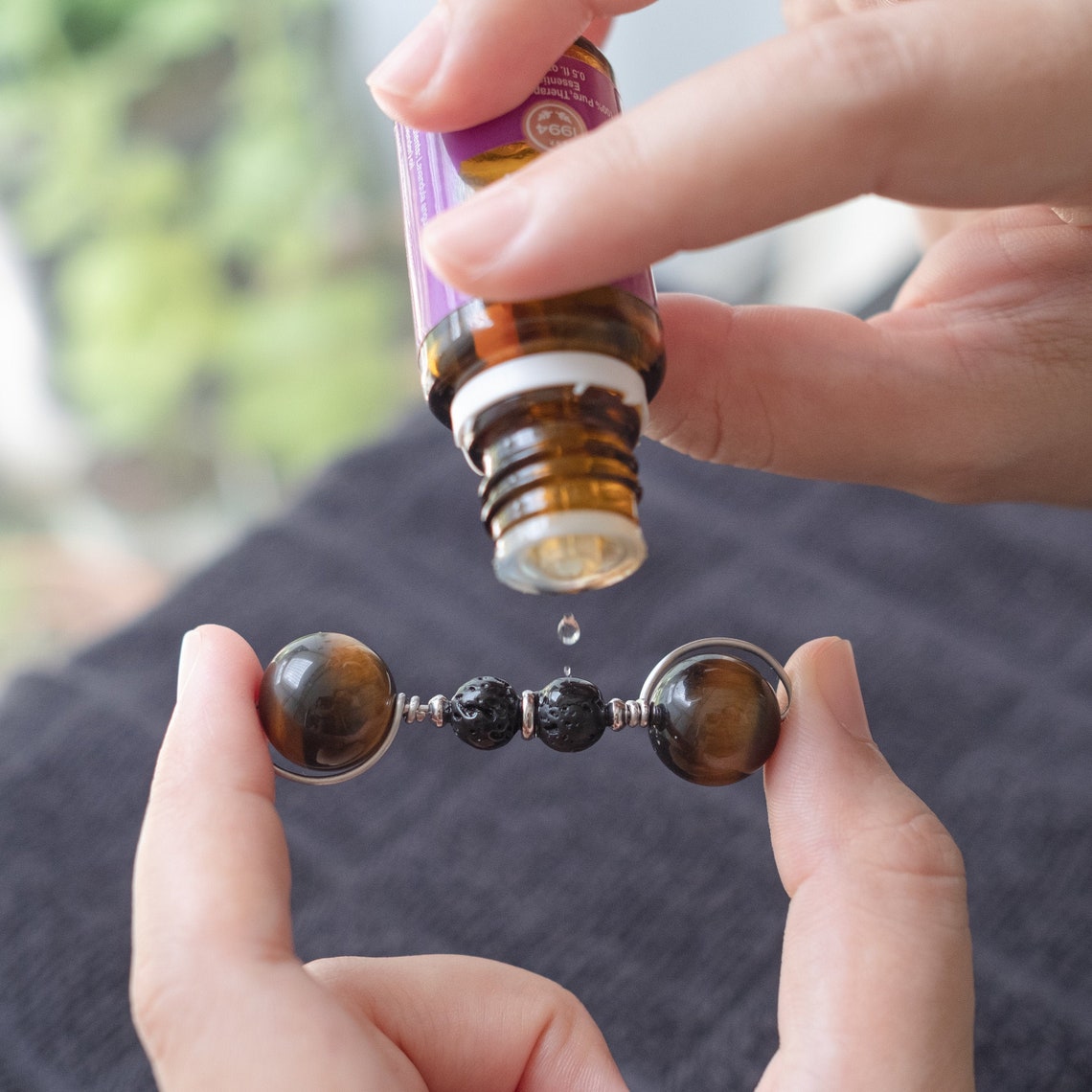 Diffuser Spinner Fidget for Aromatherapy Lava Stone Crystal - Etsy