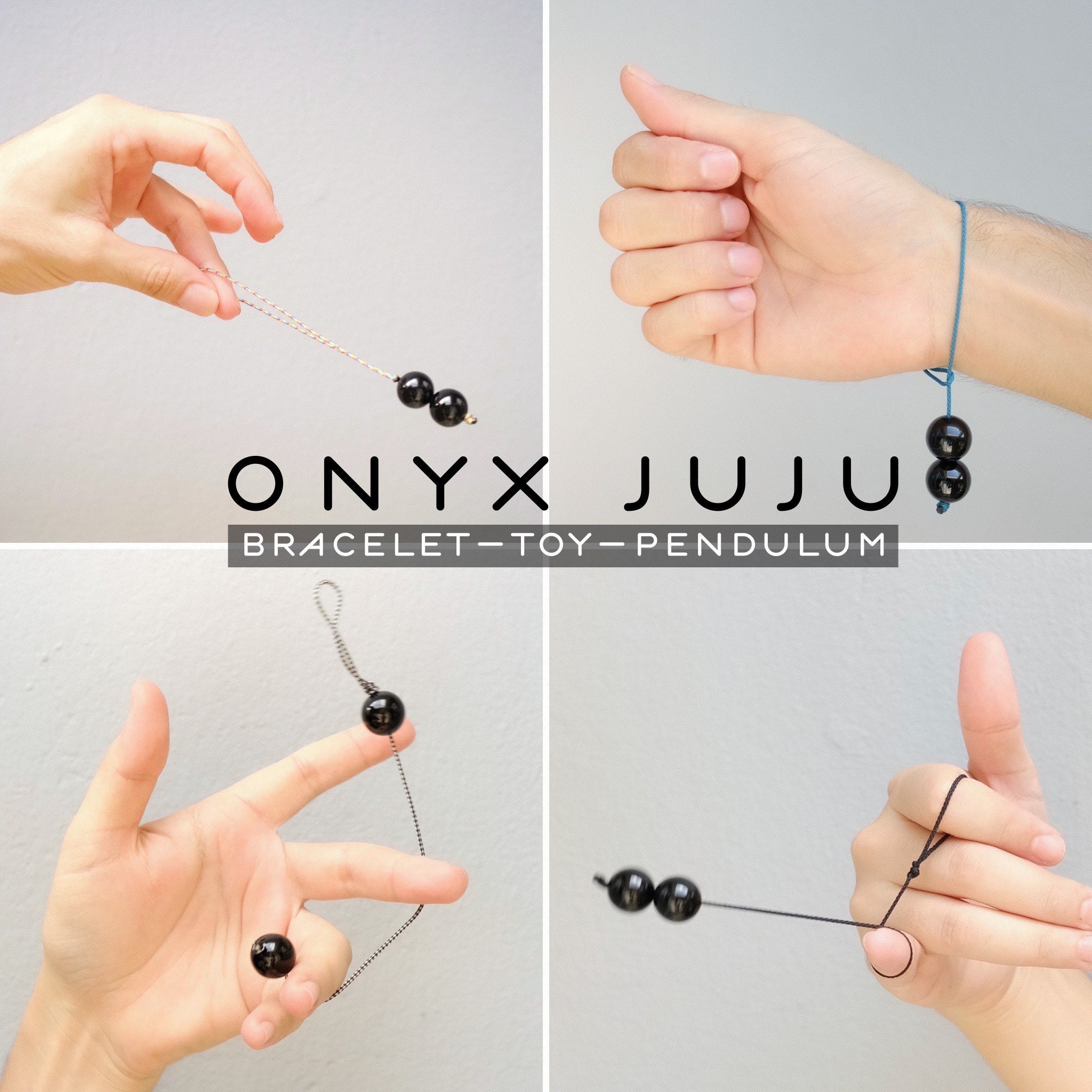 Onyx Mystic Pack | Necklace Bracelet and Toy Bundle | Fidget Toys and ...