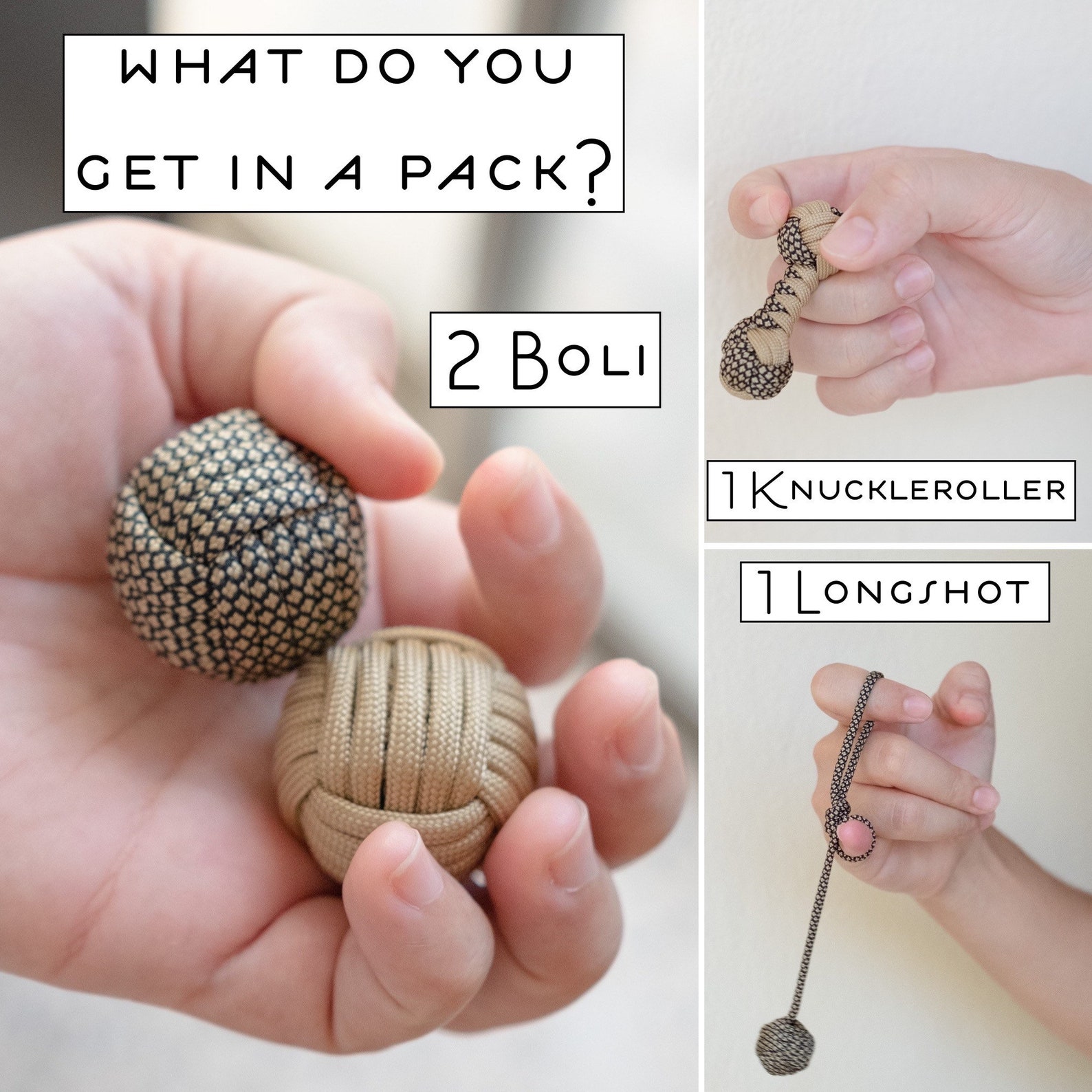 Golden Stress Relief Pack Calming Fidget Toys in Tan and | Etsy