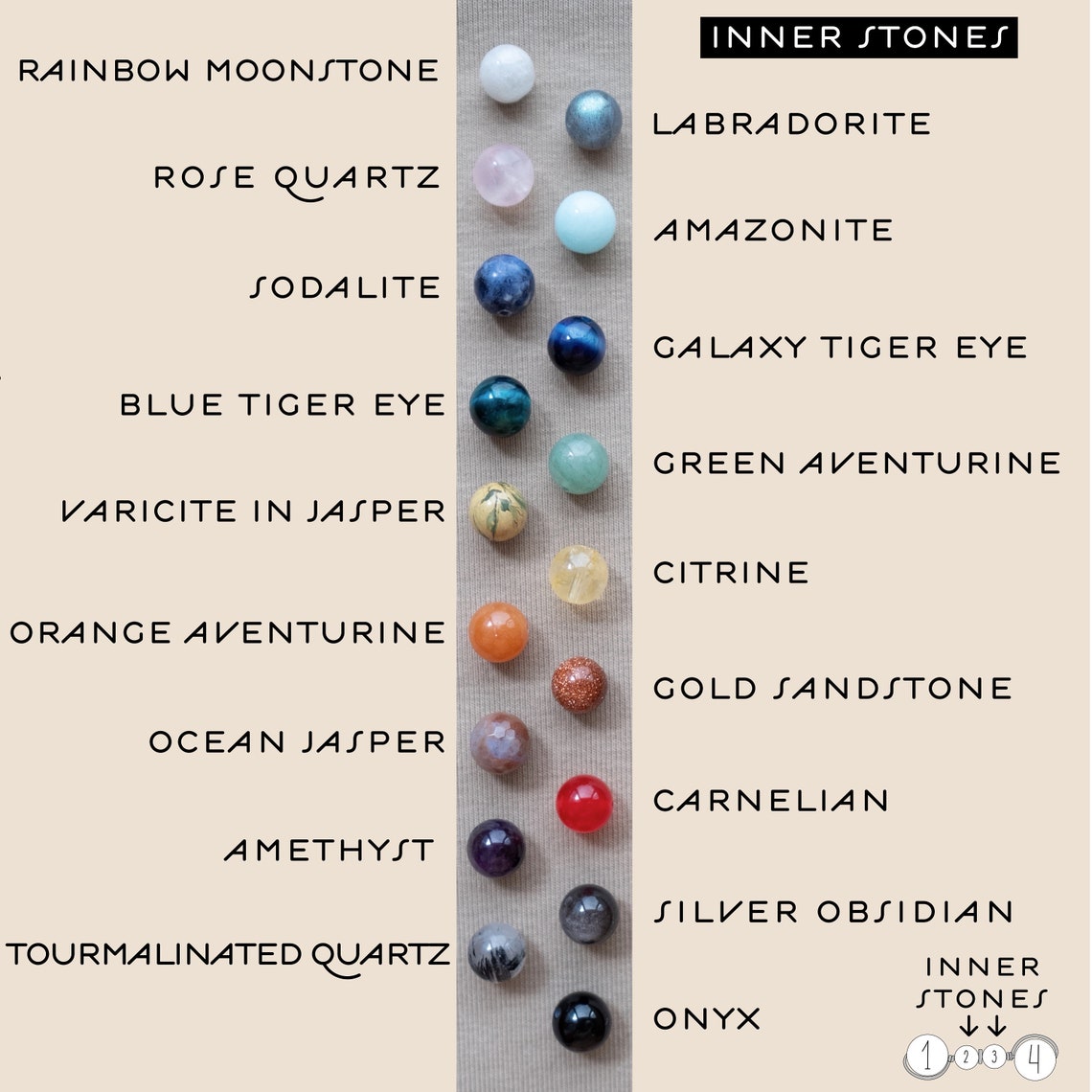 Crystal Fidget Spinner for OCD and ADHD Support Choose Your | Etsy