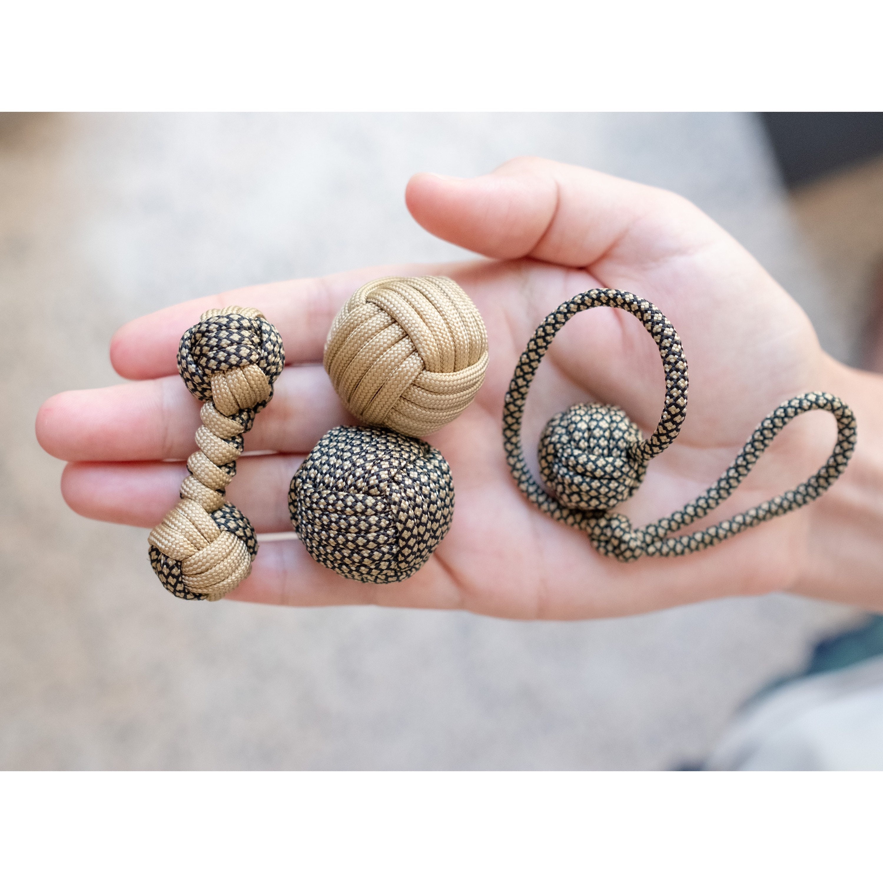 Golden Stress Relief Pack Calming Fidget Toys in Tan and | Etsy