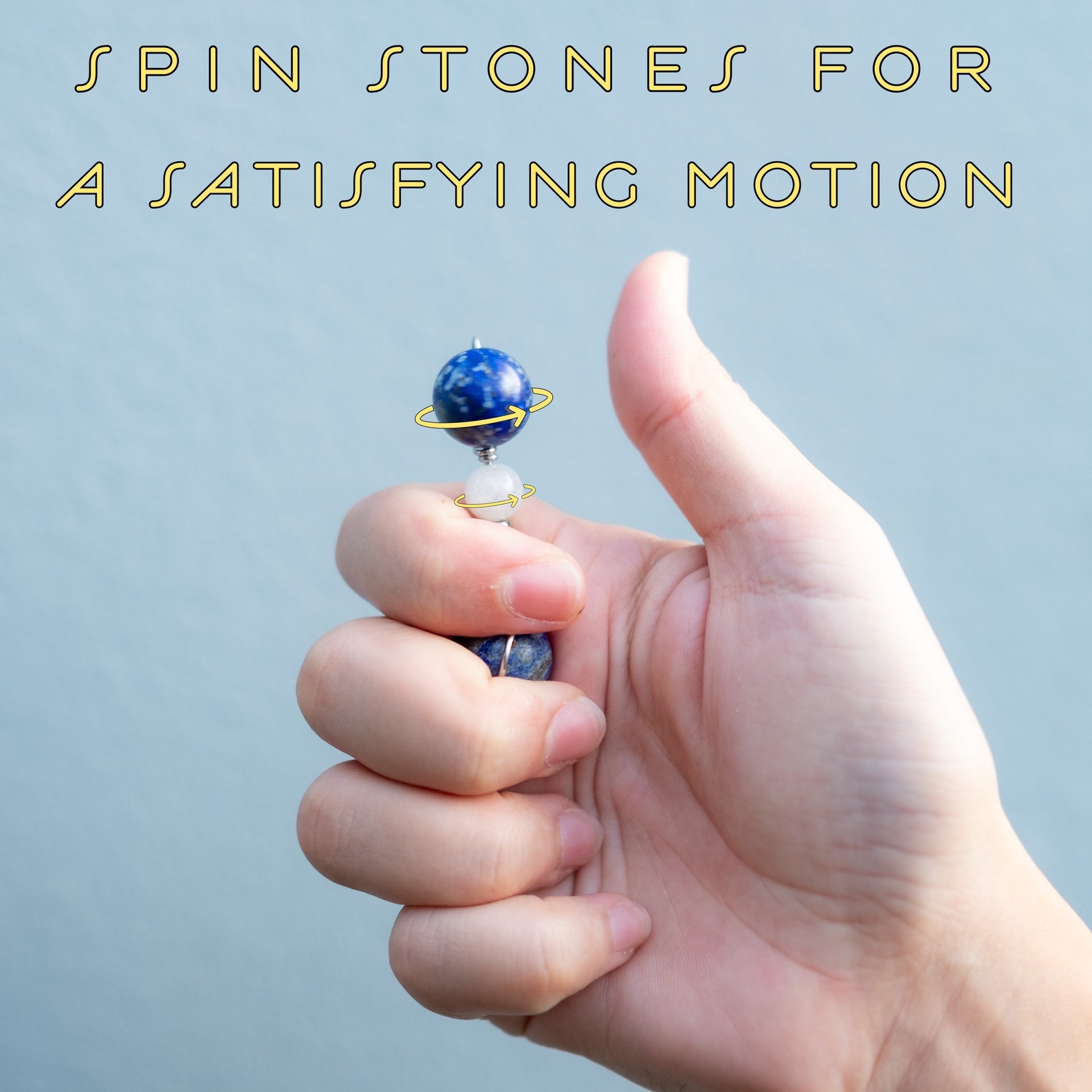 Lapis Lazuli Crystal Roller for Spiritual Boost Handmade - Etsy