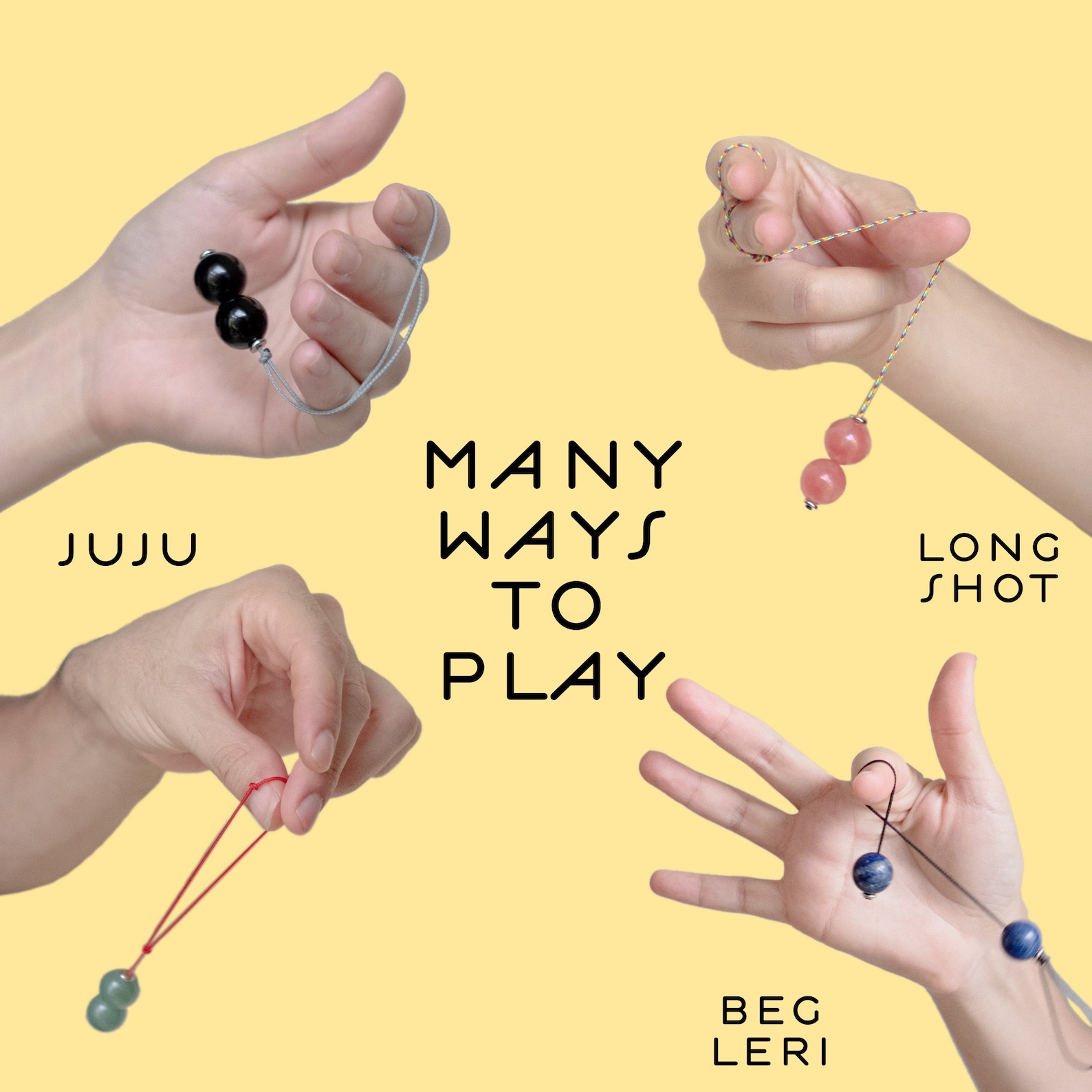 Baejuju Crystal Fidget Toy and Bracelet Gemstone Finger Poi - Etsy