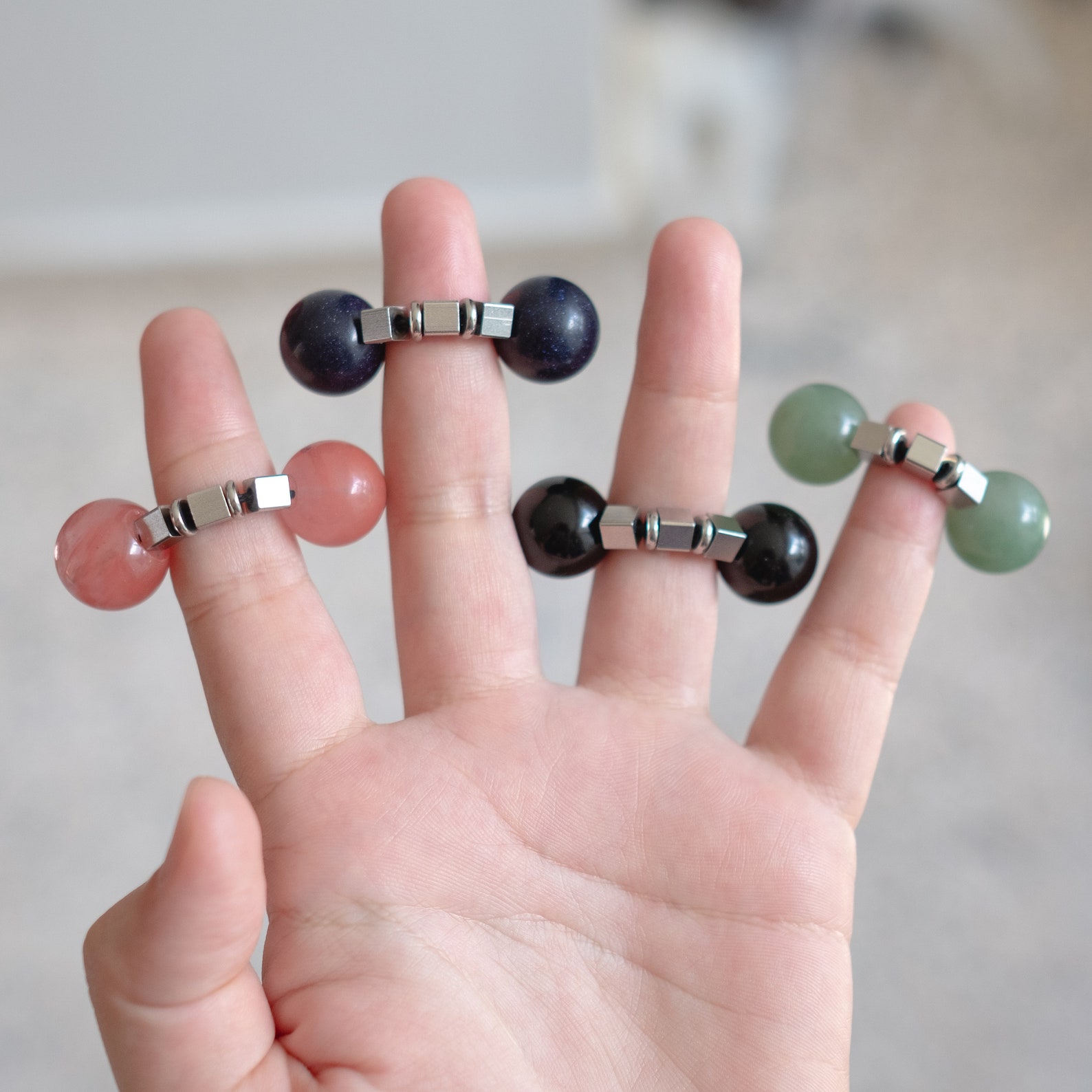 Crystal Caterpillar Finger Fidget Toy for Stimming Sensory | Etsy