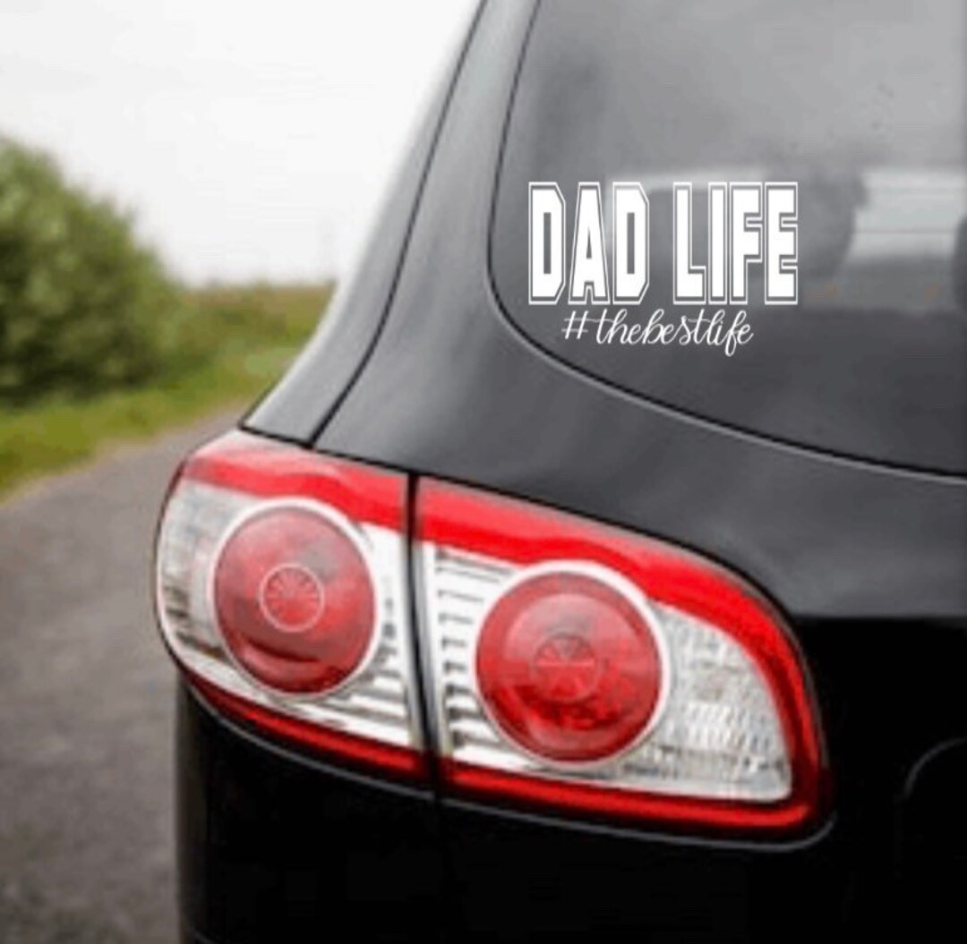 Dad and Mom Life Decals - Etsy