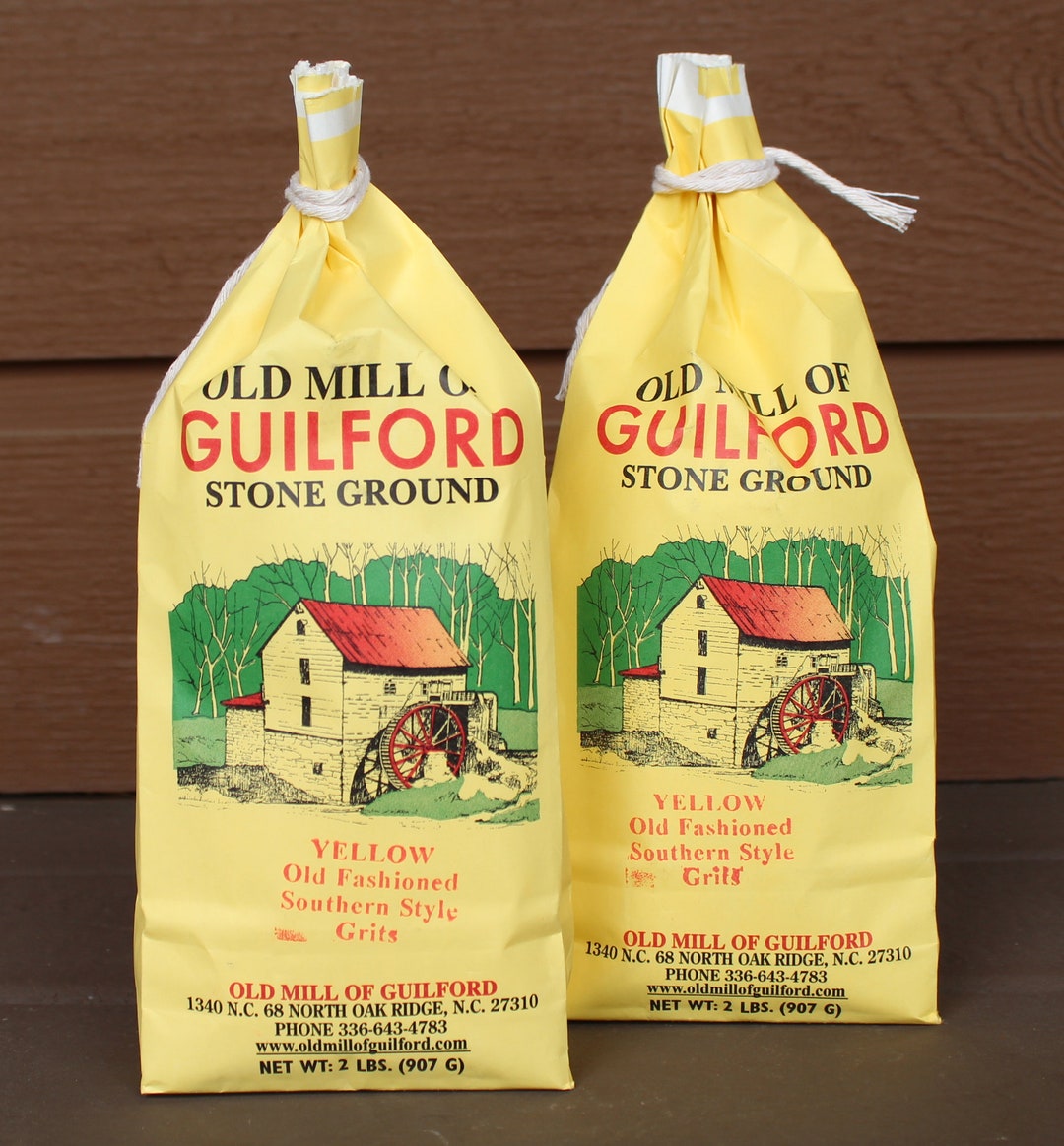 Yellow Grits, Old Mill of Guilford Stone Ground Old Fashioned Southern ...