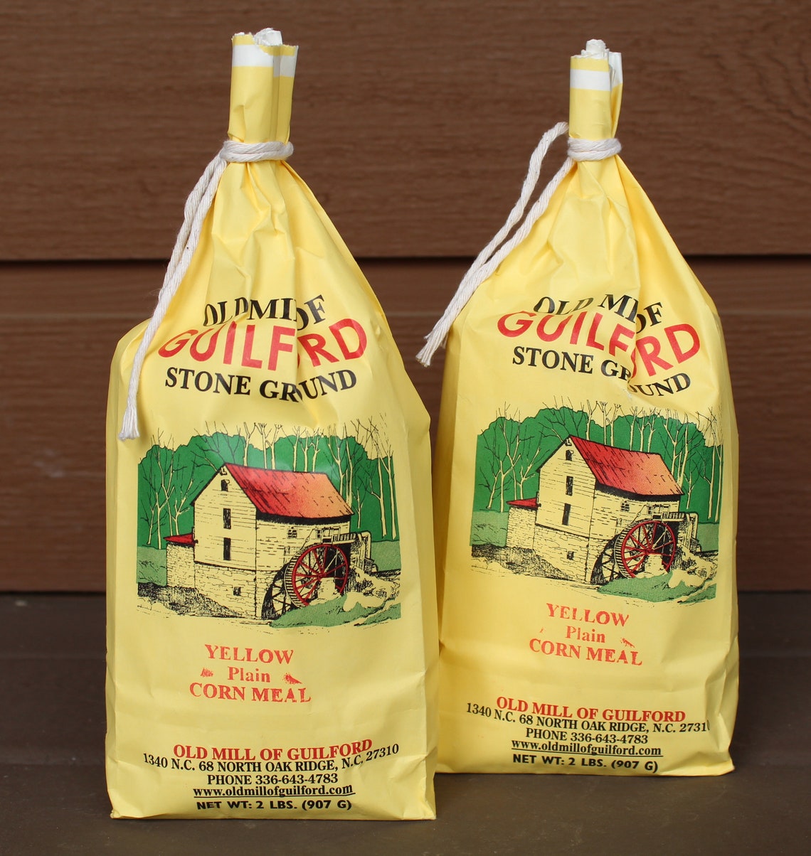 Yellow Cornmeal (plain), Old Mill of Guilford Stone Ground, North ...
