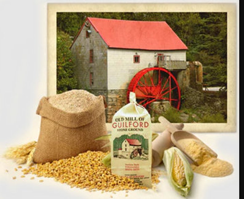 Yellow Cornmeal (plain), Old Mill of Guilford Stone Ground, North ...