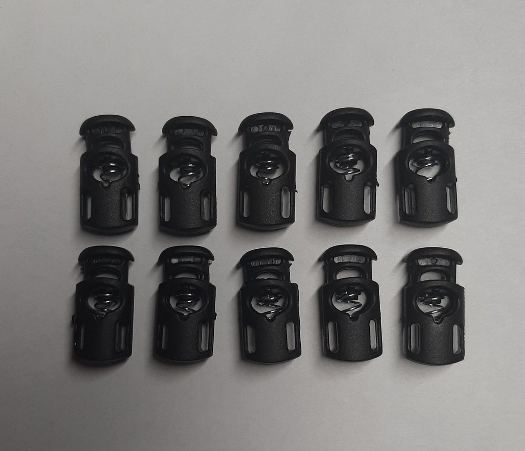 10 Piece Single Hole Plastic Cord Lock - Etsy