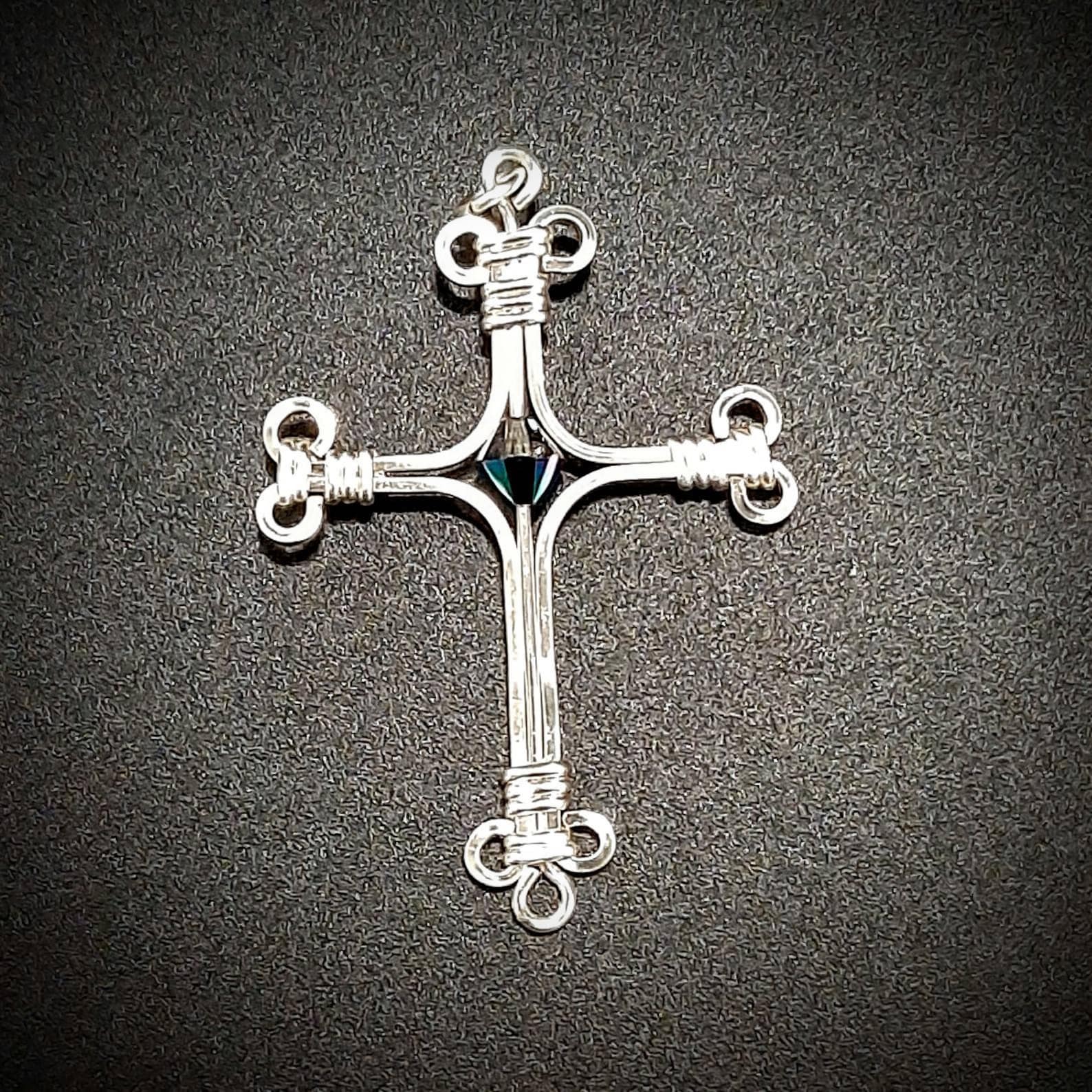 Swarovski Crystal Cross Pendant(item#17) - Etsy