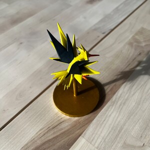 Pokemon Zapdos 3D Print Resin - Etsy