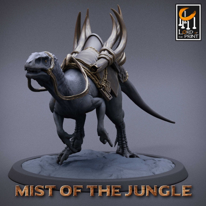 Amazon Mounted Raptor by Lord of the Print Mist of the - Etsy