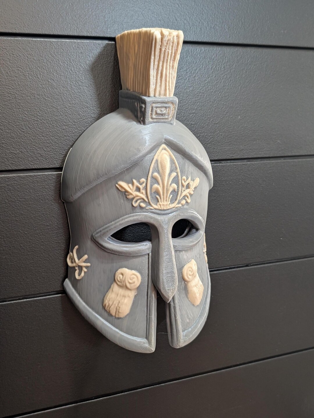 Athenian Warrior Helmet – 3D Printed Greek Spartan Helmet | Ancient ...